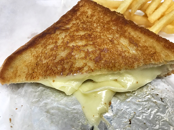 This grilled cheese isn't trying to reinvent the wheel&mdash;it's just perfecting it with golden-brown bread and molten American cheese.