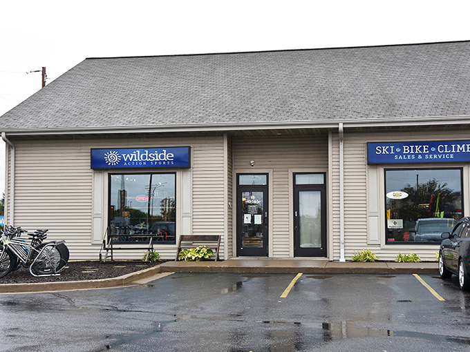 Wildside Action Sports caters to outdoor enthusiasts ready to tackle Devil's Lake's trails or hit the slopes, proving Baraboo's recreation options extend far beyond circus history.