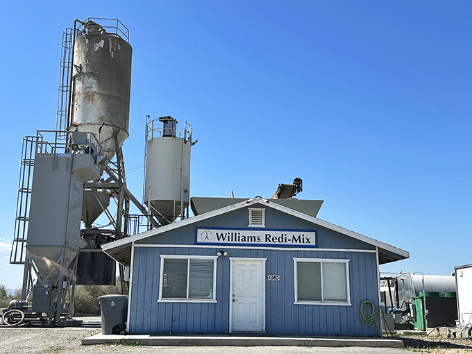 Williams Redi-Mix represents the industrial backbone of small-town America&mdash;not Instagram-pretty, but essential to building the community one concrete pour at a time.