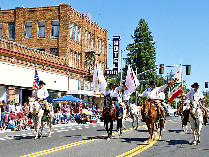 Frontier Days brings the community together with horseback parades that remind us some traditions are worth keeping, especially the photogenic ones.