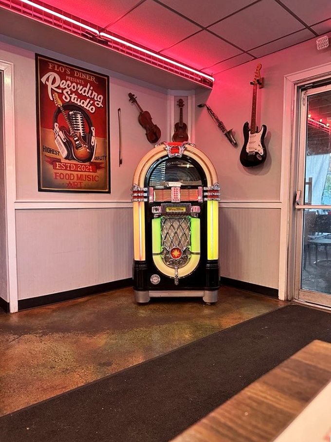 That vintage jukebox isn't just decoration&mdash;it's a time machine waiting to transport you between bites of your club sandwich.