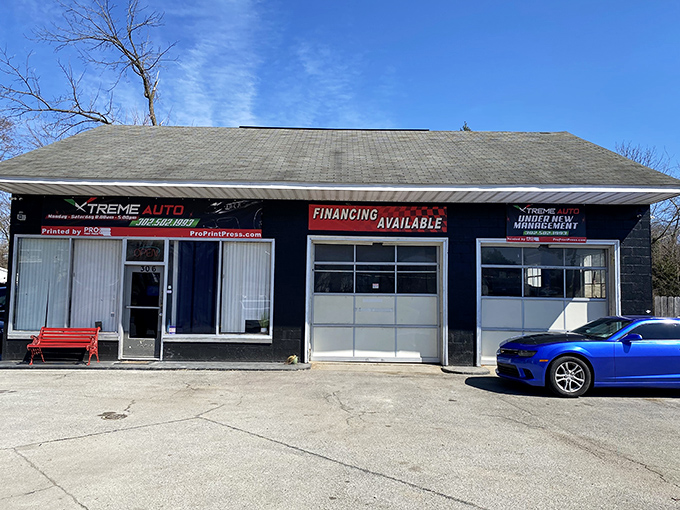 Xtreme Auto represents the practical side of Odessa. Even in a historic district, someone's got to keep those modern vehicles running smoothly.