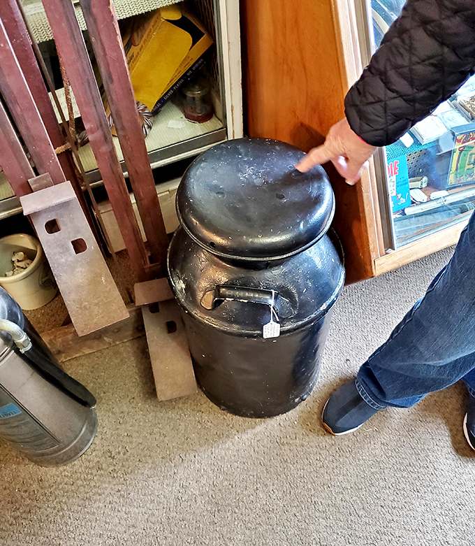 That's not just an old milk can&mdash;it's a portal to rural America's past, when daily deliveries arrived in these sturdy vessels.