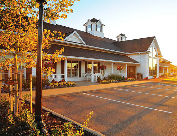 Bathed in golden hour light, the farmstead looks like it belongs on a postcard&mdash;or better yet, the cover of a cookbook.