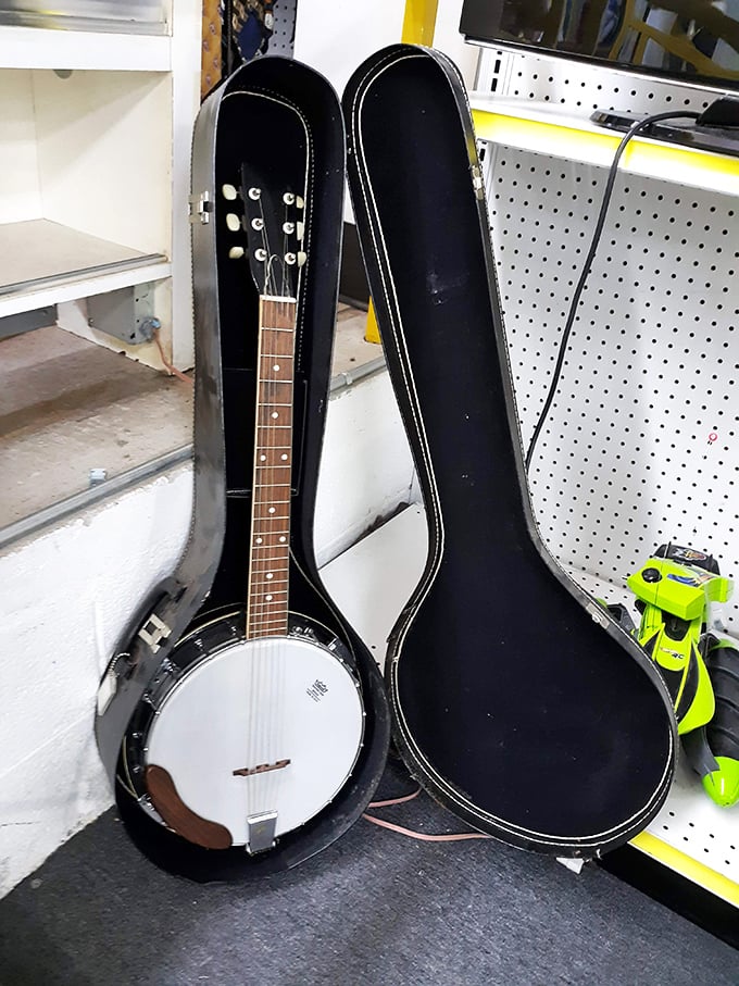 Someone's abandoned musical ambitions become your opportunity to finally learn that banjo rendition of "Dueling Banjos" you've always dreamed about.