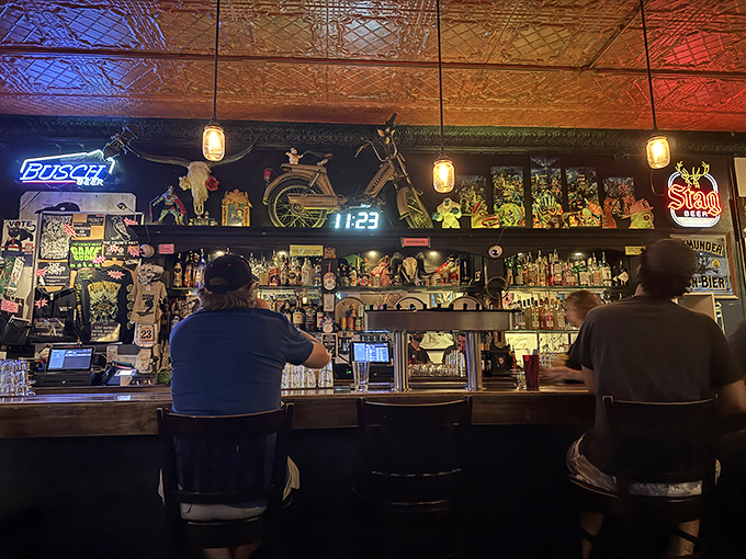 The bar at midnight&mdash;where stories are exchanged, friendships forged, and decisions made that tomorrow's you will question.