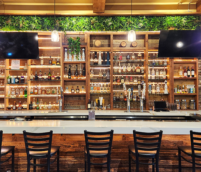 The bar where craft cocktails meet barbecue brilliance in perfect harmony and style.