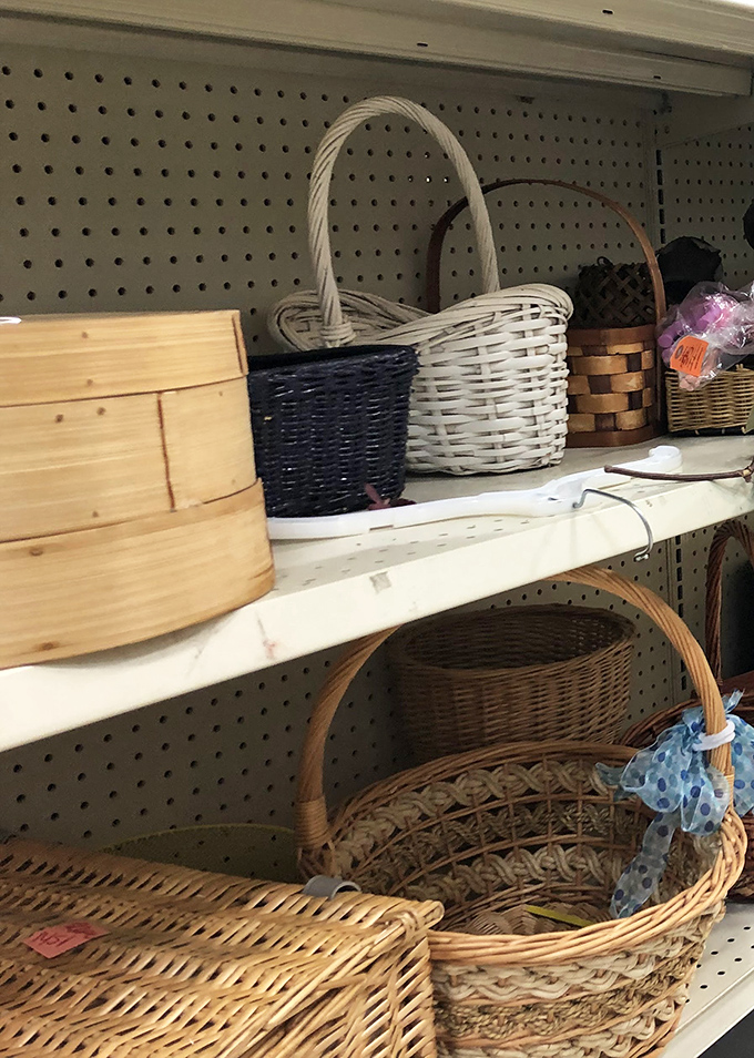 Basket bonanza! These woven wonders await new purposes&mdash;from picnic companions to creative storage solutions for the organizationally challenged.
