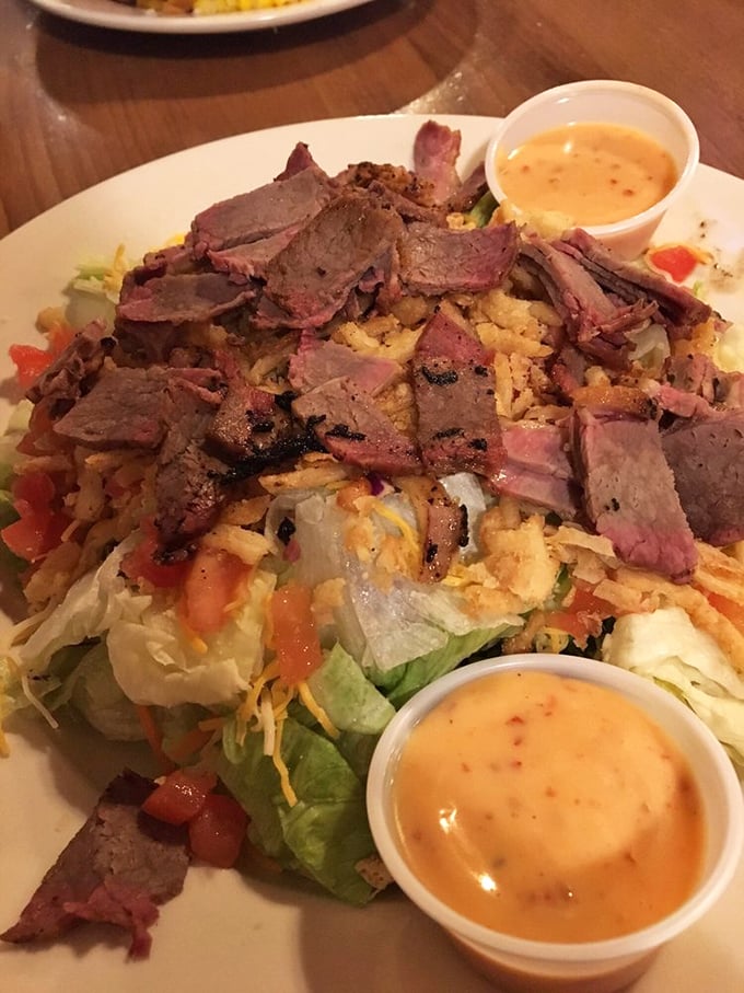 A BBQ brisket salad that makes you question everything you thought you knew about salads&mdash;hearty, smoky, and unapologetically delicious.