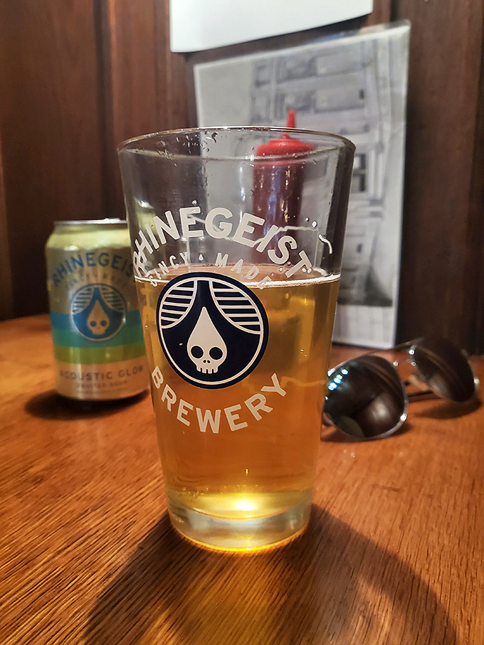 Local craft beer in proper glassware &ndash; because Ringside understands that details matter. Rhinegeist Brewery represents Ohio's impressive beer renaissance. 