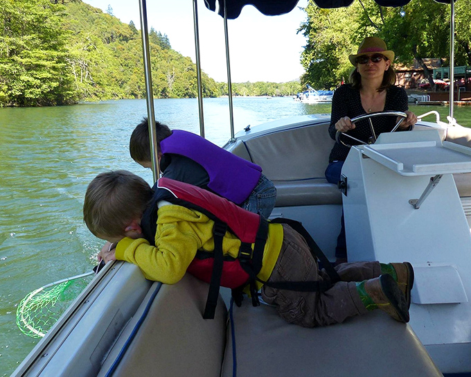 Family boating adventures create the memories kids will embellish when telling their own children about "the big one that got away."