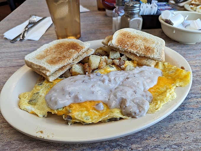 Breakfast with gravy is like life with good friends&mdash;messy, rich, and absolutely worth the extra napkins.