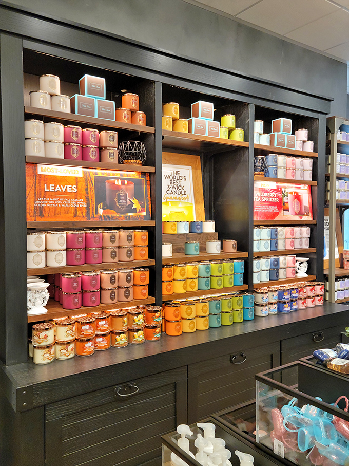 These vibrant candles create a rainbow of scented possibilities, promising to transform your home into whatever aromatic fantasy you're currently craving.