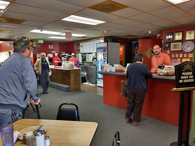 Where the magic happens—a no-nonsense counter where orders are taken, jokes are exchanged, and regulars are greeted by name.
