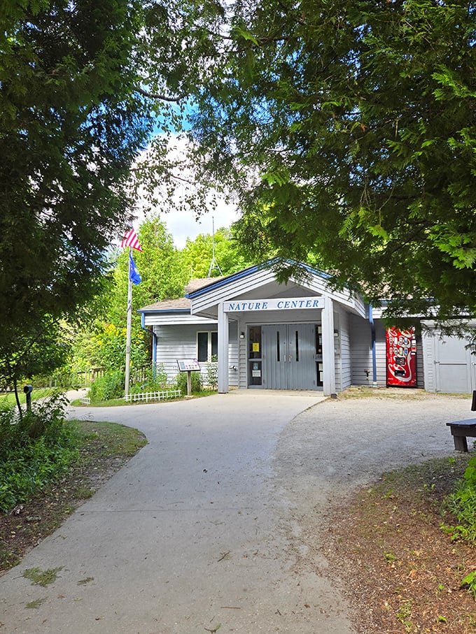 The Nature Center&mdash;where curiosity meets knowledge. This welcoming outpost serves as headquarters for your Whitefish Dunes adventure.
