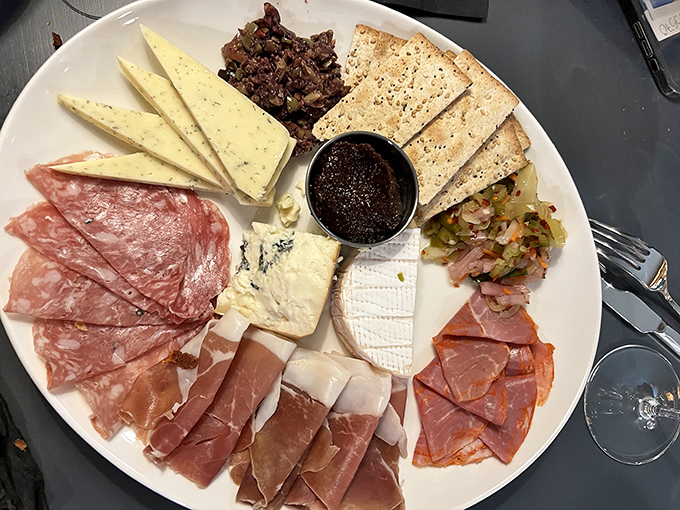 A charcuterie board that tells a story of craftsmanship&mdash;where every slice of meat, wedge of cheese, and dollop of jam plays its perfect supporting role.