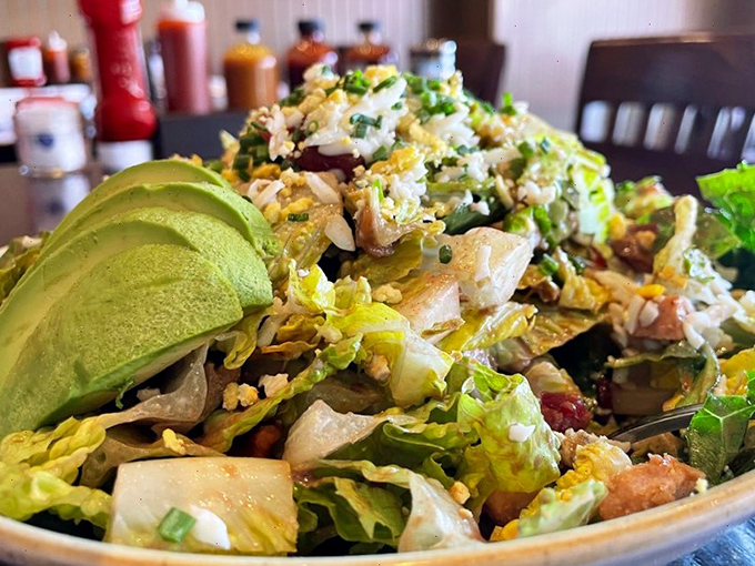 This isn't just a salad&mdash;it's what happens when vegetables get dressed up for their big night out with avocado as the star.