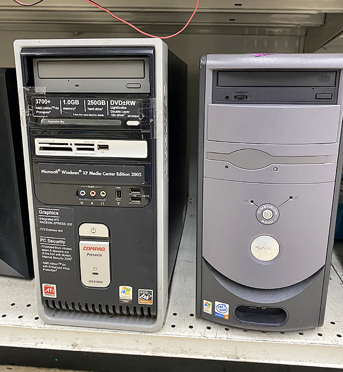 Computer relics that remind us how quickly technology ages. These Windows XP machines have stories to tell&mdash;and possibly some forgotten files to share.