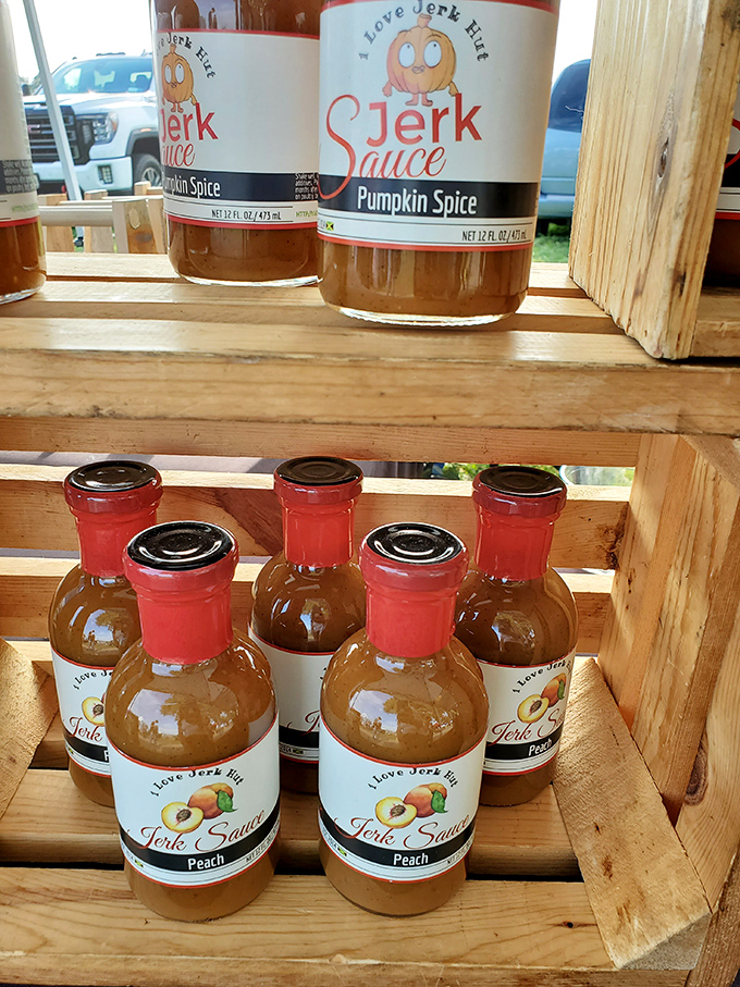 "I Love Jerk Hot" isn't just a statement – it's a flavor philosophy. These artisanal sauces promise to transform ordinary meals into extraordinary experiences.