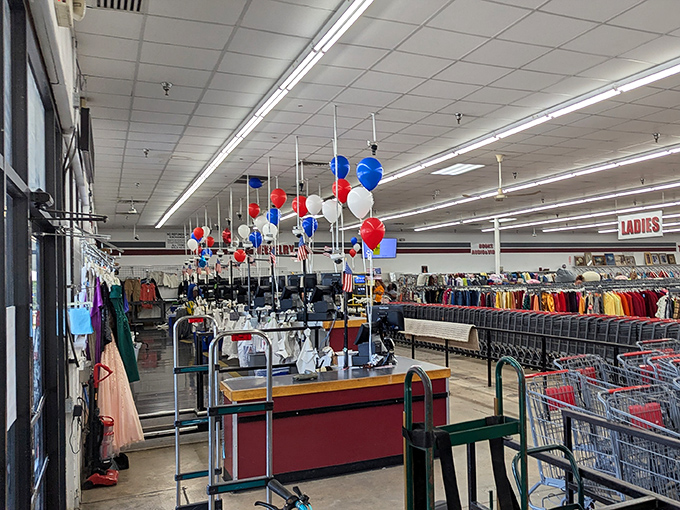 Where treasures receive their boarding passes to new homes. This counter has witnessed countless moments of "I can't believe I found this!" 