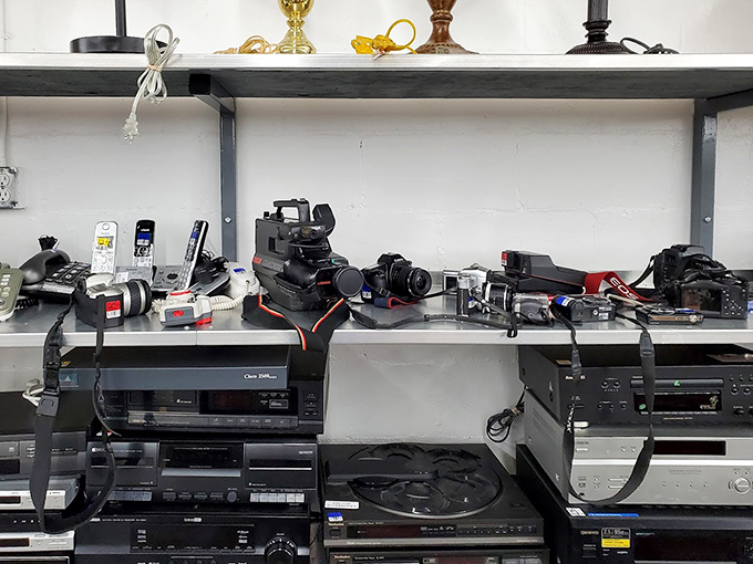 Electronic relics and camera equipment for the tech-nostalgic or budget-conscious creator. Yesterday's cutting edge at today's bargain basement prices.