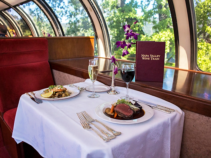 Fine dining at 18 mph&mdash;where the meat is tender, the vegetables are local, and the view keeps changing like nature's slideshow.