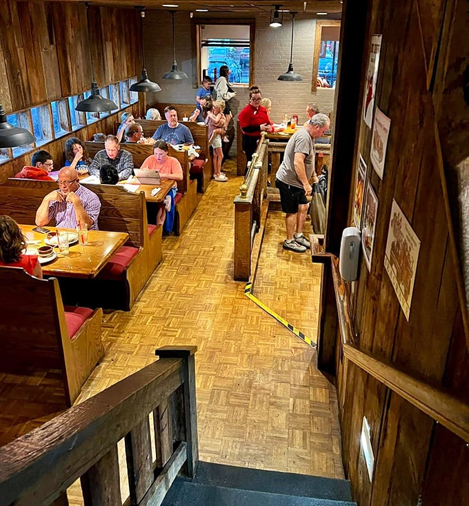 The packed dining room tells the real story&mdash;when locals fill the booths this consistently, you know you've found authentic Tennessee treasure.