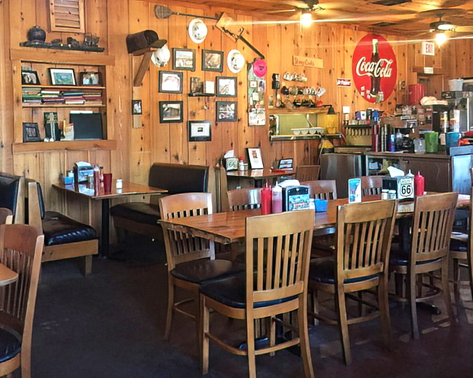Wooden chairs that have supported generations of hungry travelers, beneath ceilings that have heard millions of "mmms" and "ahhs."