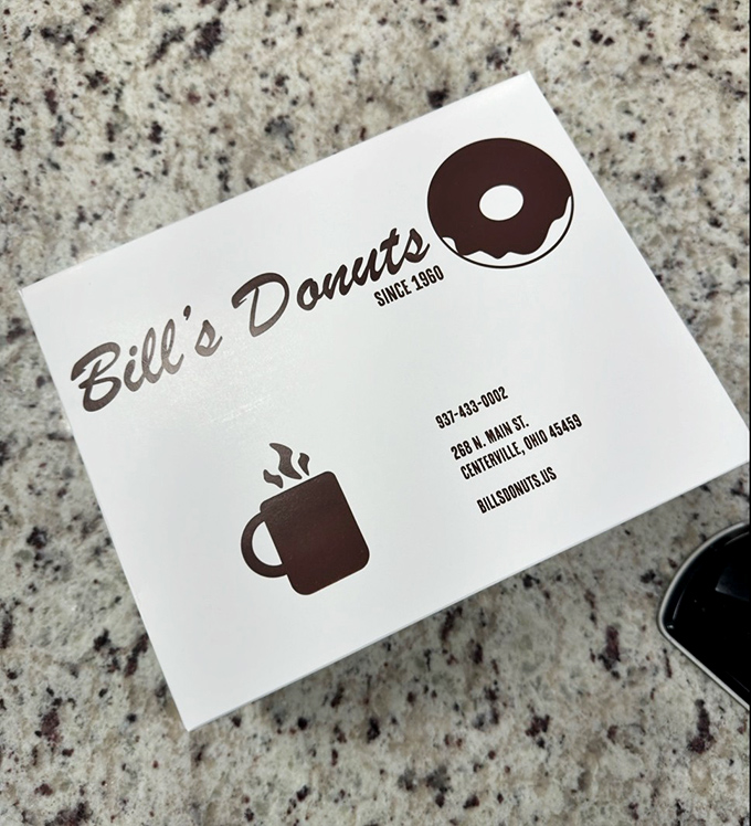 The iconic white box &ndash; a portable treasure chest that transforms any destination into an impromptu celebration.