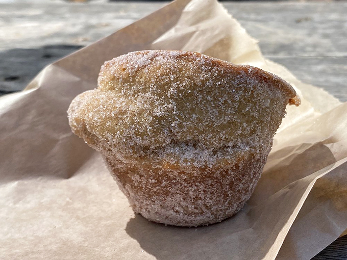 The donut muffin&mdash;that brilliant hybrid that answers the question: "Why choose between two perfect breakfast treats?"