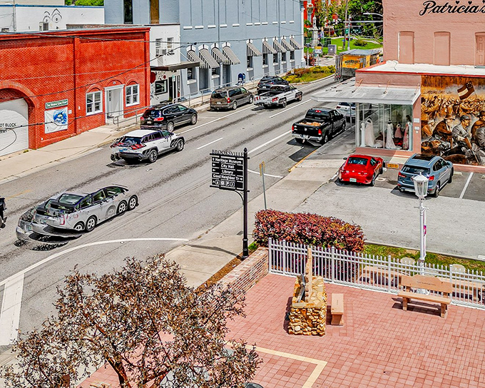 Downtown Brooksville's brick streets and historic storefronts create a shopping experience where "going to town" still means something genuinely charming.