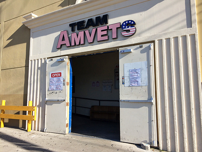 The gateway to thrift nirvana&mdash;these doors have welcomed generations of treasure hunters, each crossing the threshold with empty arms and hopeful hearts.