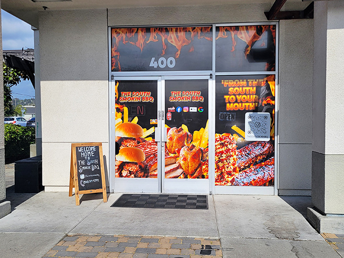 "From The South To Your Mouth"&mdash;a doorway promise that delivers more satisfaction than most five-star establishments with fancy tablecloths.