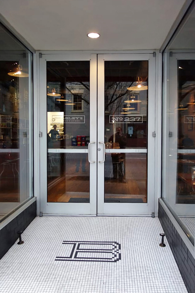 The entrance promises what lies beyond&mdash;a temple of fried chicken where calories don't count and diet plans go to die.