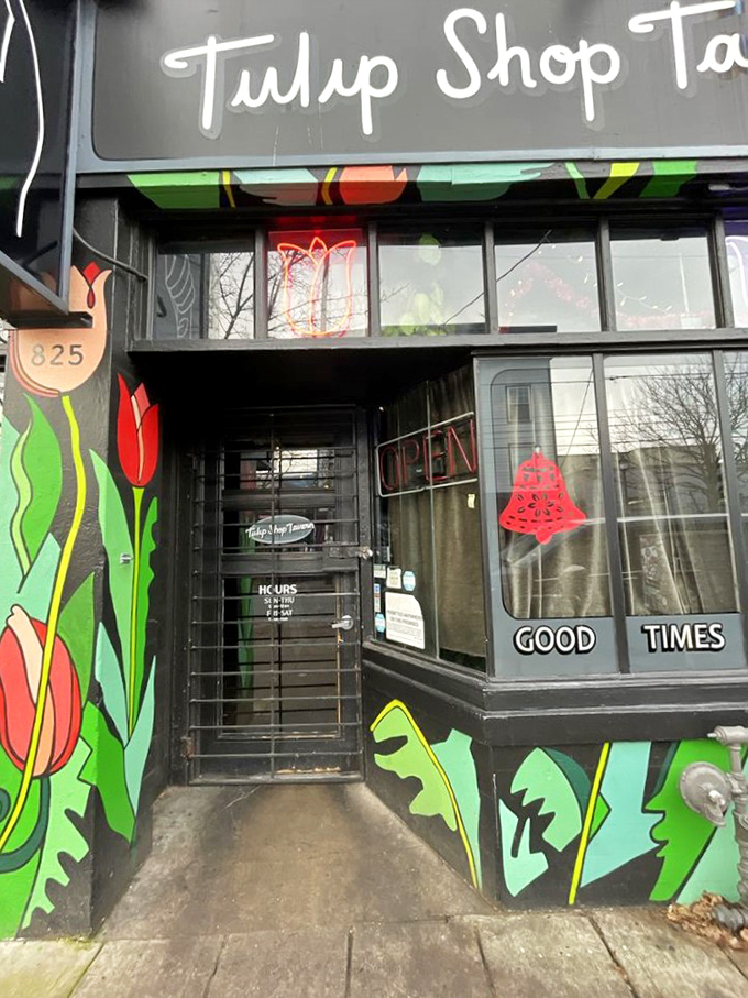 "GOOD TIMES" isn't just window dressing&mdash;it's truth in advertising for this neighborhood spot that delivers exactly what it promises.