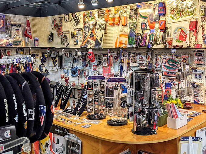 Team gear for every allegiance imaginable, ensuring no fan leaves without properly representing their chosen champions.