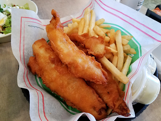 Golden-battered fish and crispy fries &ndash; proof that simple food done right is sometimes all you need to turn a day around.
