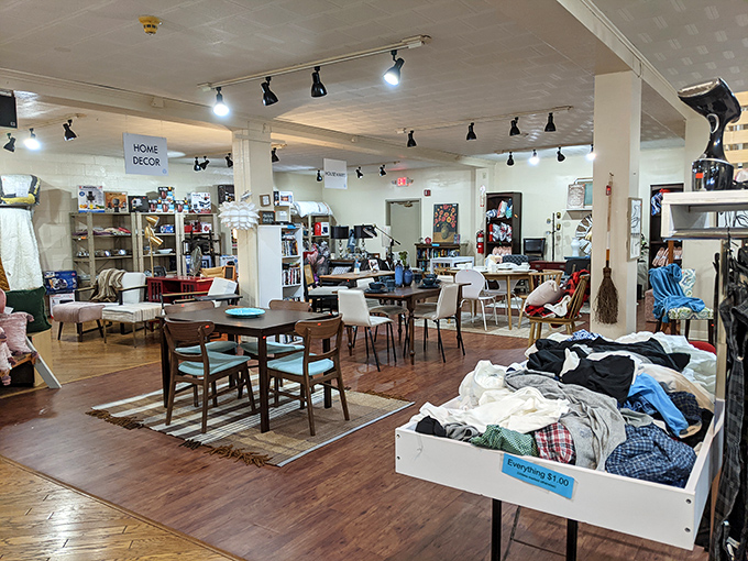 Furniture vignettes create little islands of inspiration&mdash;mid-century meets farmhouse in arrangements that make you rethink your living room's potential.