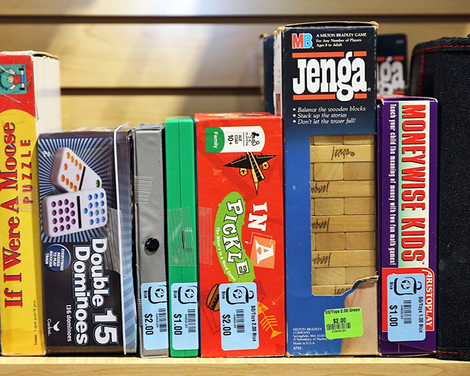 Classic board games that promise family fun without digital distractions&mdash;Jenga, Monopoly, and Pictureka for less than downloading their app versions.