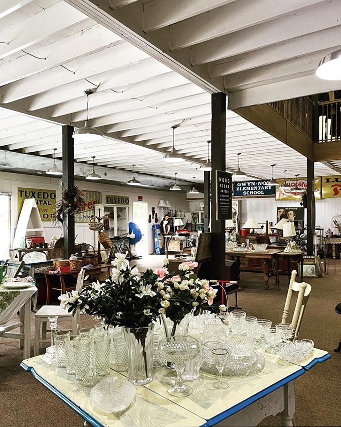 Crystal glassware catches light like captured rainbows, each piece ready to elevate your next dinner party elegantly.