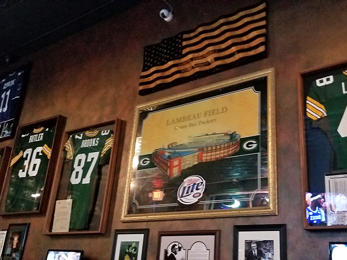 Packers memorabilia isn't decoration&mdash;it's a religious shrine where Wisconsin sports fans come to worship at the altar of cheese and victory.