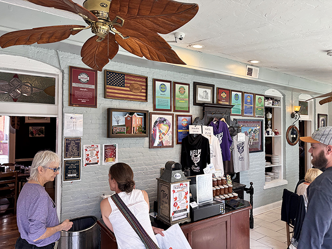 Awards line the walls like badges of honor, but the real prize is what's coming out of the kitchen and onto your plate.