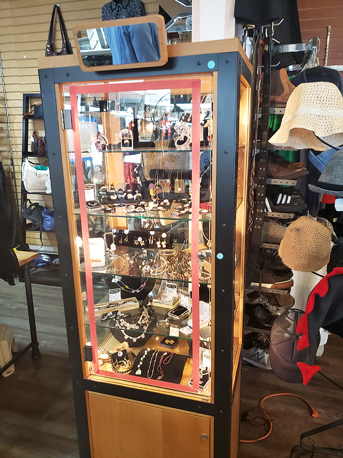 Behind glass, vintage jewelry awaits its second act. These accessories have stories to tell&mdash;and new memories to make with their next owner.