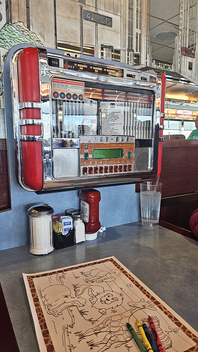 Table-side jukebox selections let you soundtrack your meal &ndash; because great food deserves an equally great musical accompaniment.