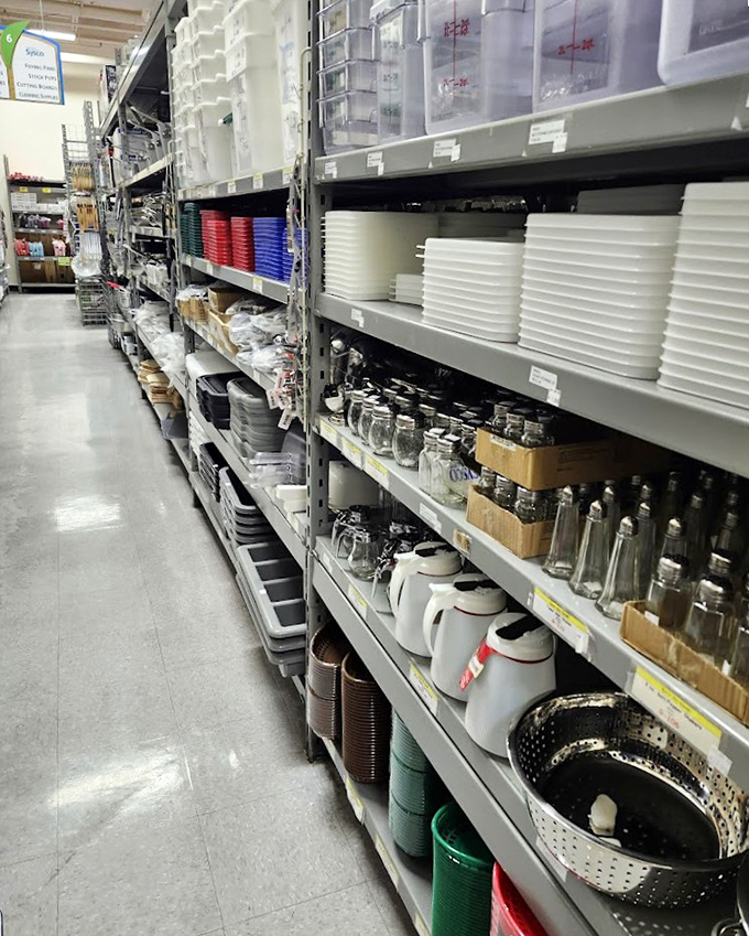 Tool enthusiasts gather like kids in a candy store, examining power tools with the serious concentration of surgeons selecting scalpels.