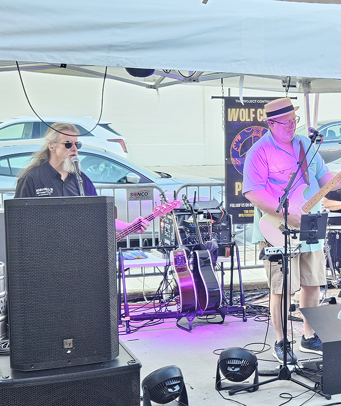 Live music adds another sensory layer to The Garrison experience, proving good taste extends beyond just what's on your plate.