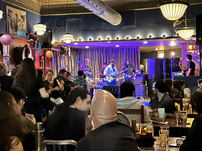 Live music isn't an afterthought here &ndash; it's the heartbeat of The Tonk, where bands transform barbecue dinners into memorable nights out.