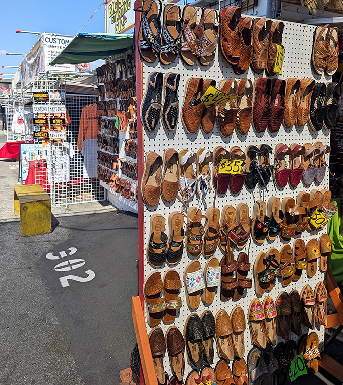 Footwear fiesta! These handcrafted huaraches and sandals offer comfort, style, and a touch of artisanal craftsmanship for summer-ready feet.