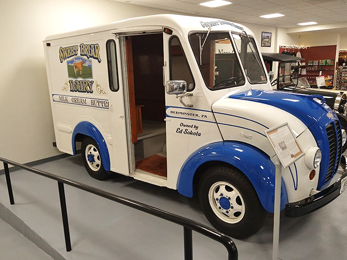 The Sweet Briar Dairy truck represents an era when milk arrived at your doorstep instead of you forgetting to buy it at the supermarket&mdash;again.