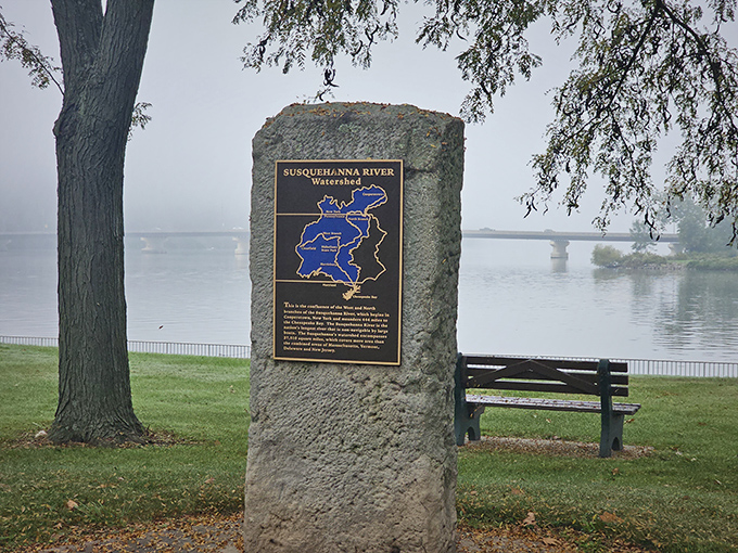 This unassuming monument tells the epic tale of the Susquehanna watershed, a story written in water across six million acres.